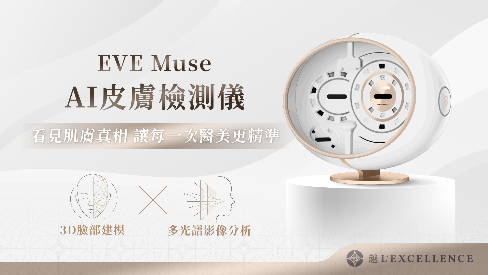EVE MUSE AI 皮膚檢測儀｜越L'excellence—台北最佳推薦